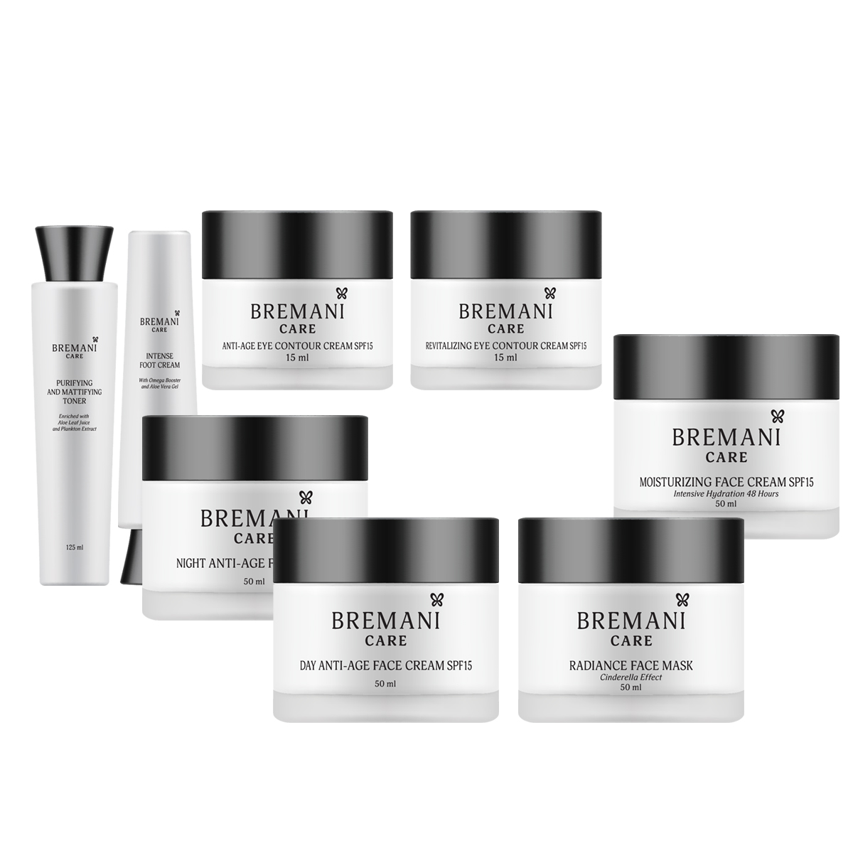 Наборы : Набор косметики Bremani Care (8 шт)